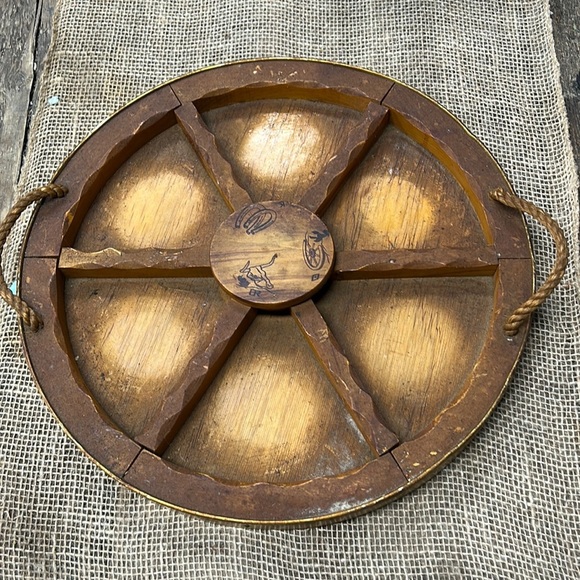 Siesta Ware | Dining | Siesta Ware 95s Vintage Country Western Wooden ...